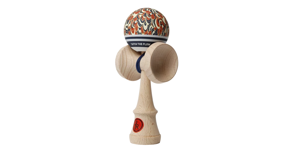 Kendama Europe Record Aqua - rubber - Wondercurl