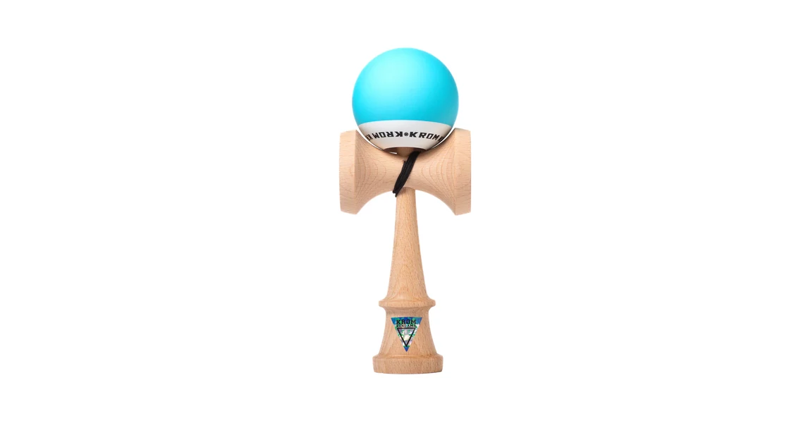 Kendama Krom POP - rubber - Albastru deschis