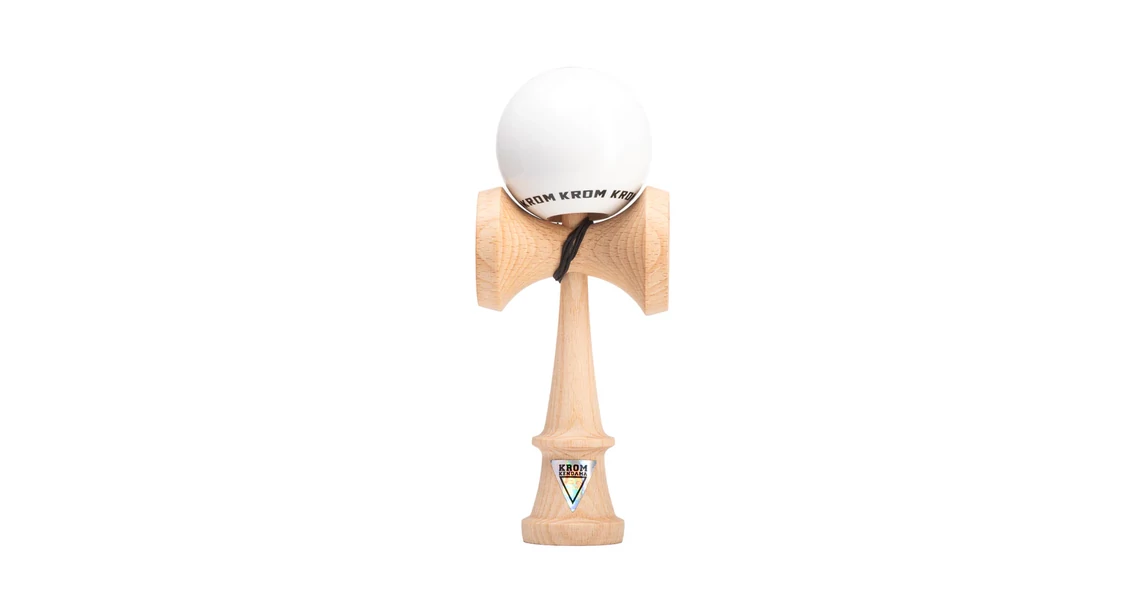 Kendama Krom POP - Sticky - Alb